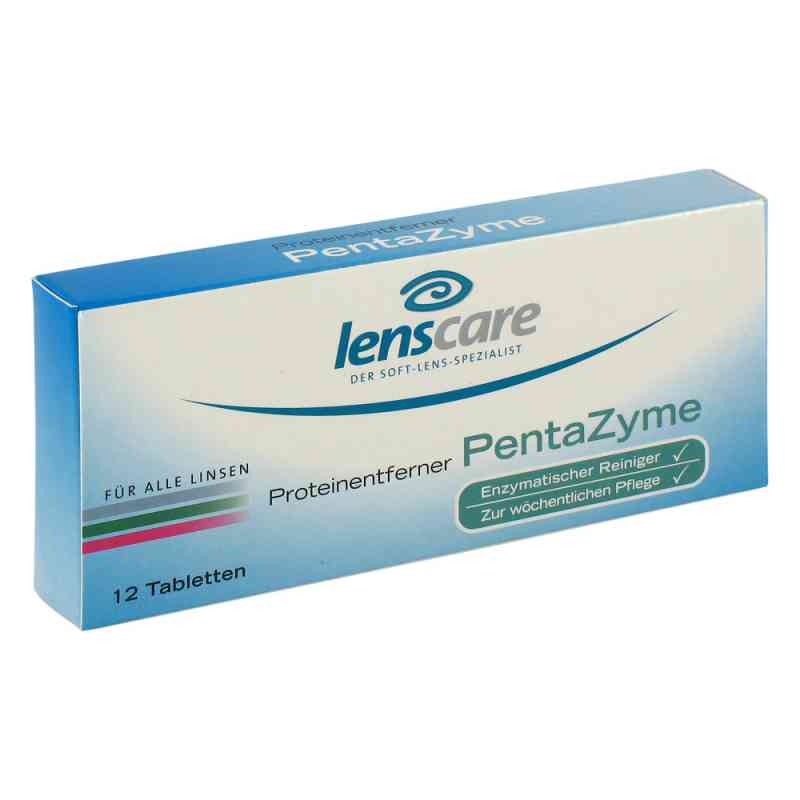 Lenscare Pentazyme tabletki do czyszczenia soczewek 12 szt.