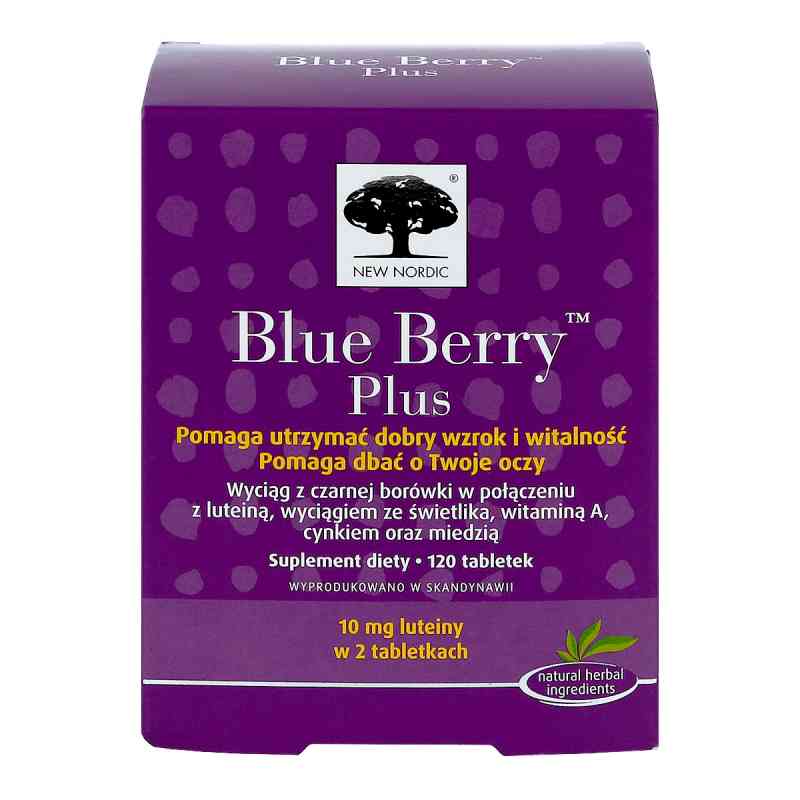 Blue Berry Plus 60 tabletek, Blue Berry Plus tabletki na oczy z borówką ...