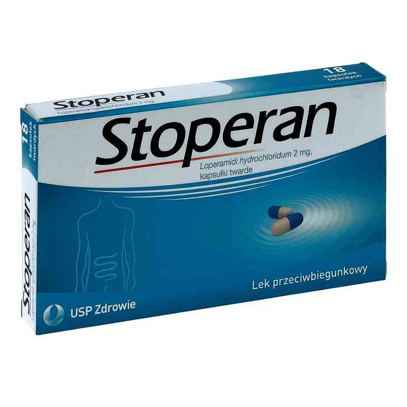 Stoperan 18 kapsułek, skuteczny lek na biegunkę - Apo-Discounter.pl
