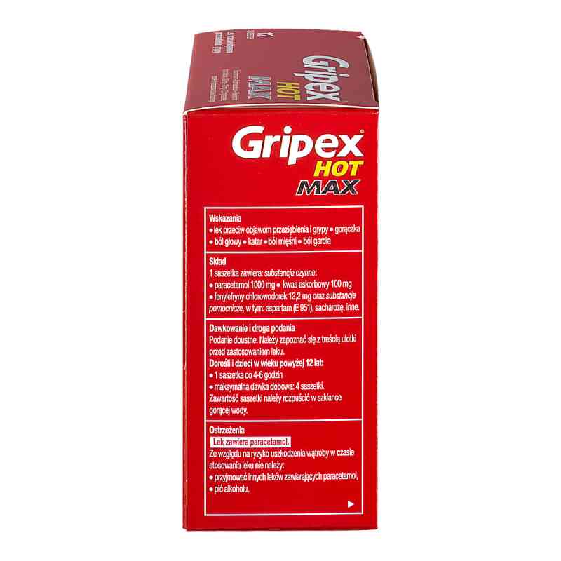 Gripex Hot Max (HotActiv Forte) saszetki 12