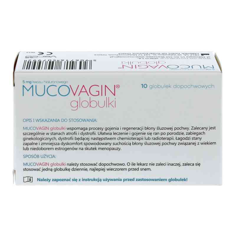 Mucovagin globulki dopochwowe z kwasem hialuronowym - Apo-Discounter.pl