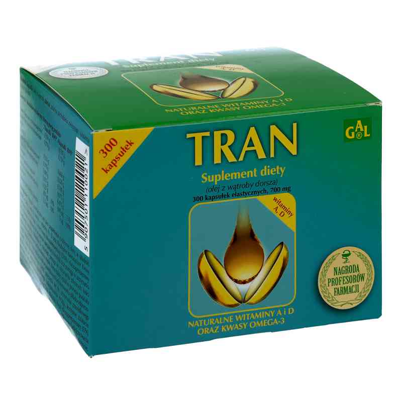 Tran w kapsułkach Gal, tran Gal 300 kapsułek opinie - Apo-Discounter.pl