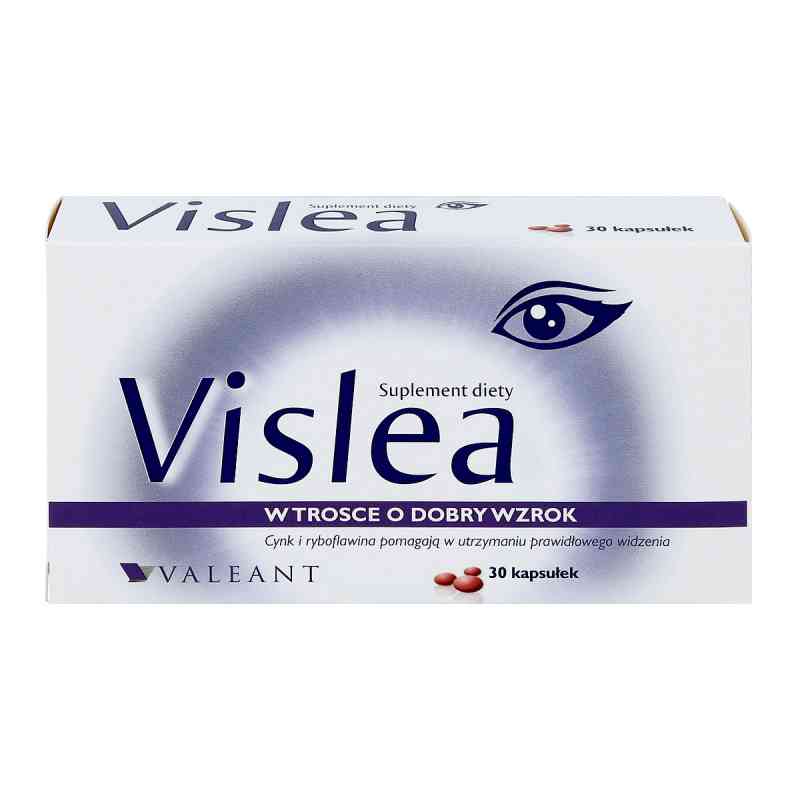 Vislea kapsułki, suplement diety na wzrok, Vislea na oczy - Apo ...