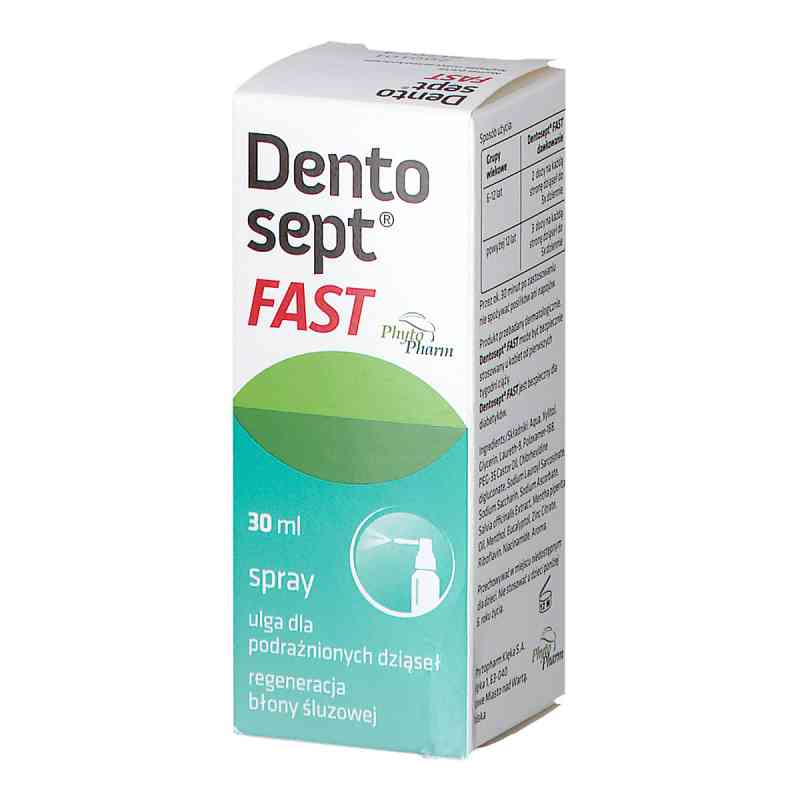 Dentosept Fast spray, Dentosept spray cena, apteka - Apo-Discounter.pl