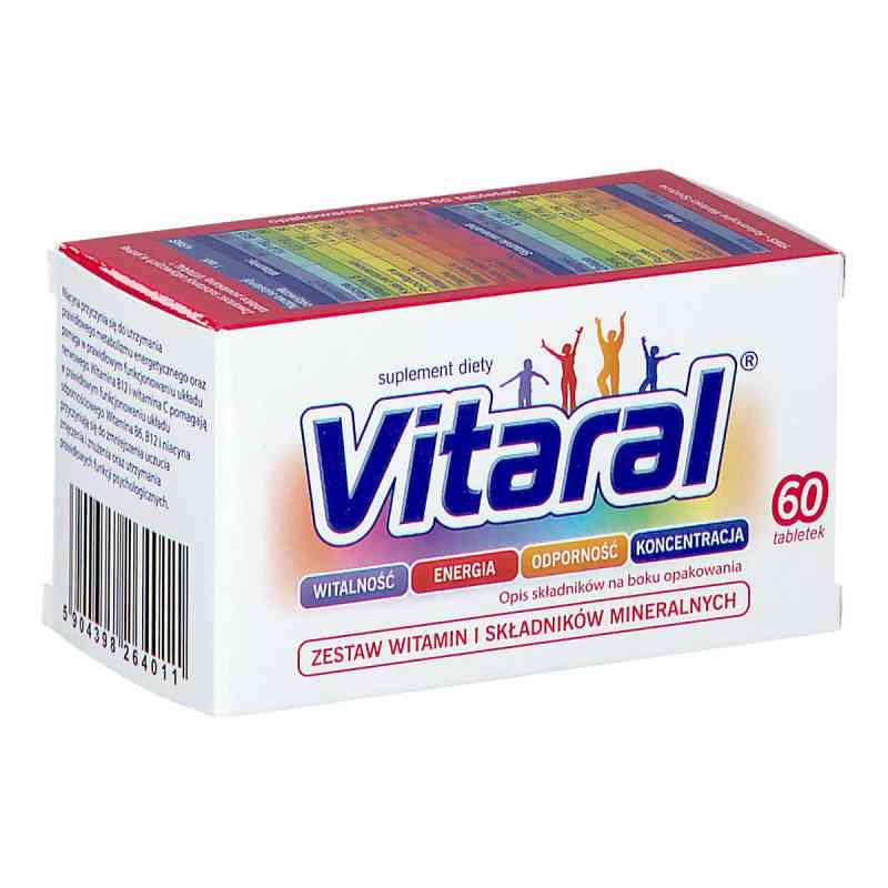 Vitaral tabletki, Vitaral 60 tabletek, Vitaral apteka - Apo-Discounter.pl