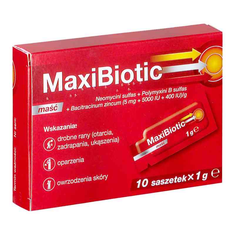 Maxibiotic saszetki 10 kup online | apteka internetowa apo-discounter.pl