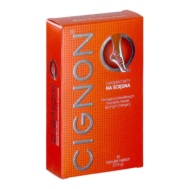 Cignon kapsułki na ścięgna, suplement diety na ścięgna - Apo-Discounter.pl