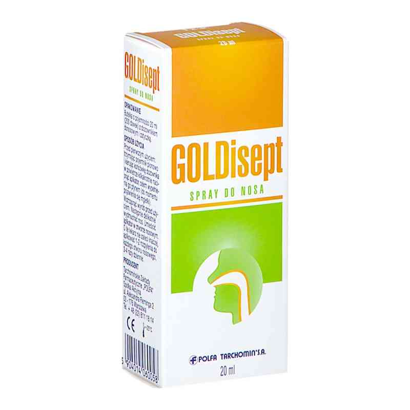 Goldisept spray do nosa 1 kup online | apteka internetowa apo-discounter.pl