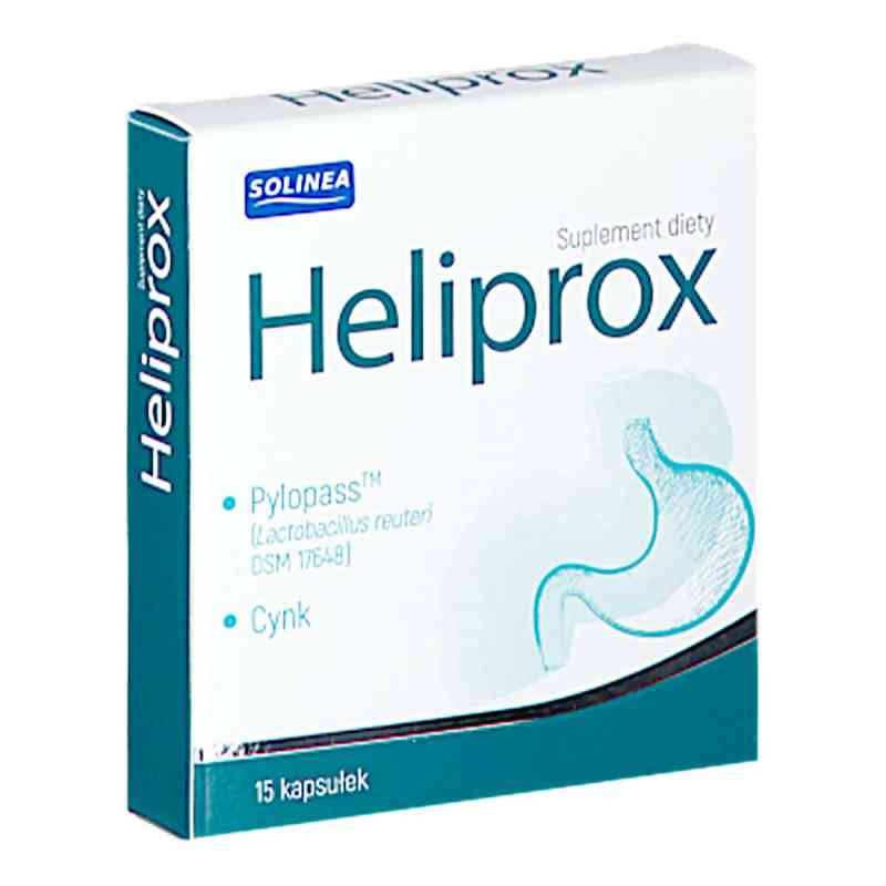 Heliprox kapsułki 15 kup online | apteka internetowa apo-discounter.pl
