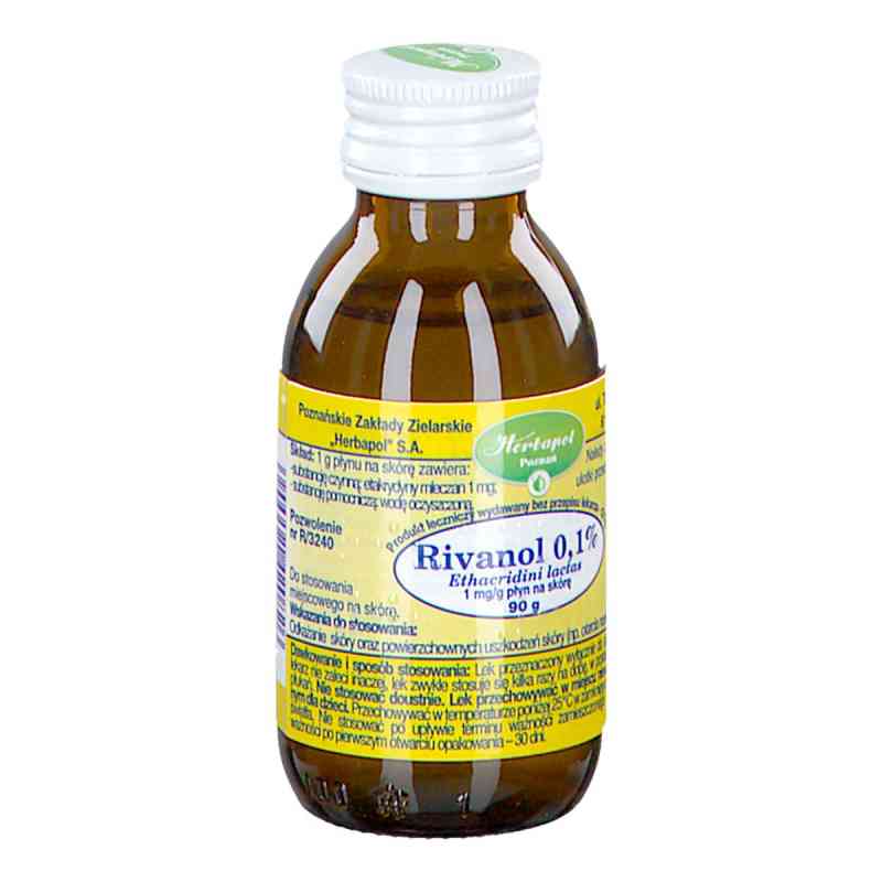 Rivanol 0,1% 90 g kup online | apteka internetowa apo-discounter.pl