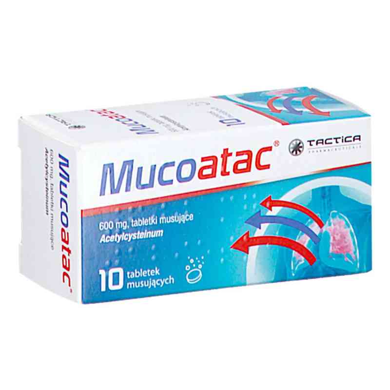Mucoatac tabletki musujące 10 kup online | apteka internetowa apo ...