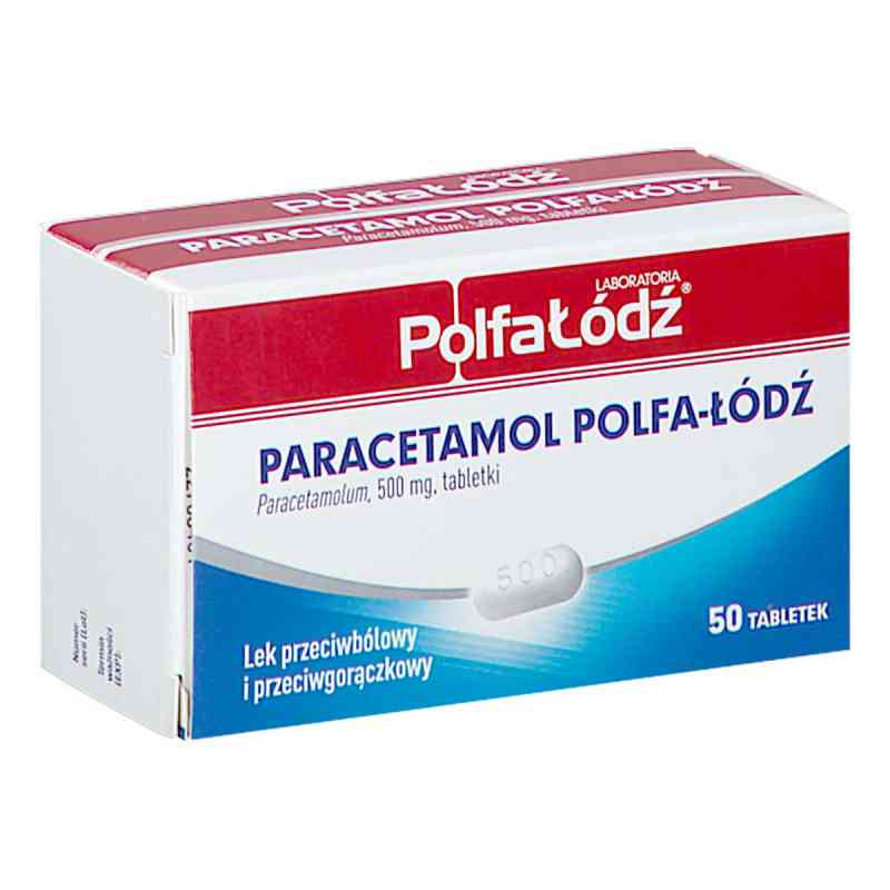 Paracetamol Polfa-Łódź tabletka 50 kup online