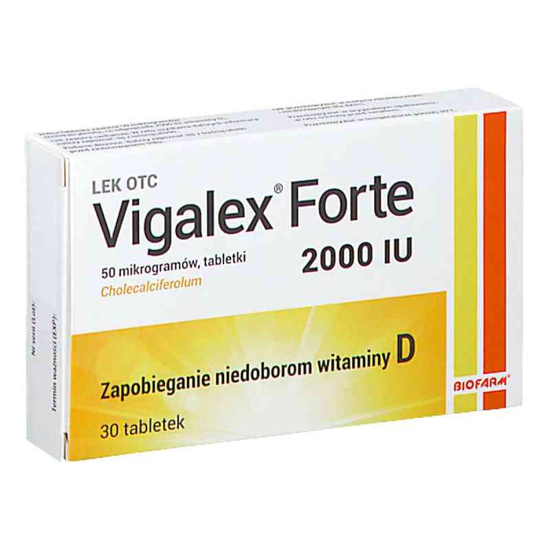 Vigalex Forte tabletki 30 kup online | apteka internetowa apo-discounter.pl
