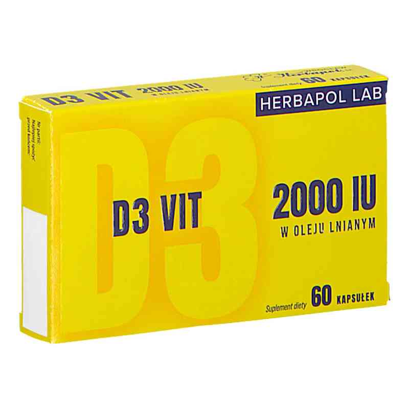 D3 Vit 2000 Herbapol Lab kapsułki 60 kup online