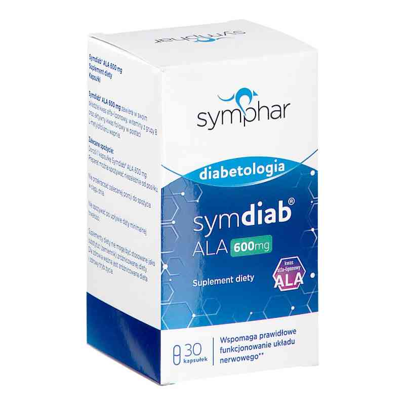Symdiab Ala 600 mg kapsułki 30 kup online