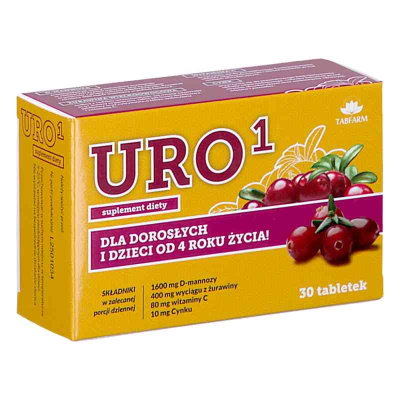 Uro 1 tabletki 30 kup online | apteka internetowa apo-discounter.pl
