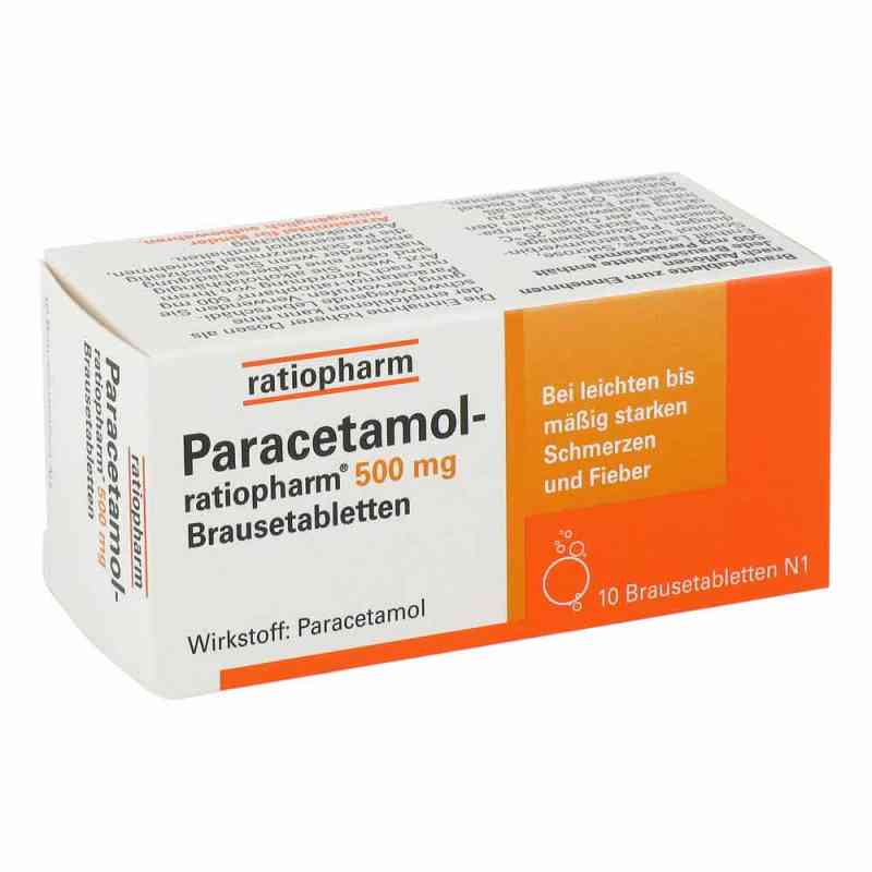 Paracetamol ratiopharm 500 mg Brausetabl. 10 szt.