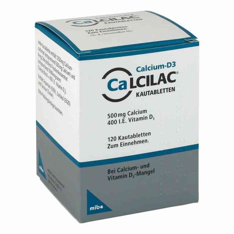 Calcilac 500 mg/400 jednostek międzynarodowych 120 szt.