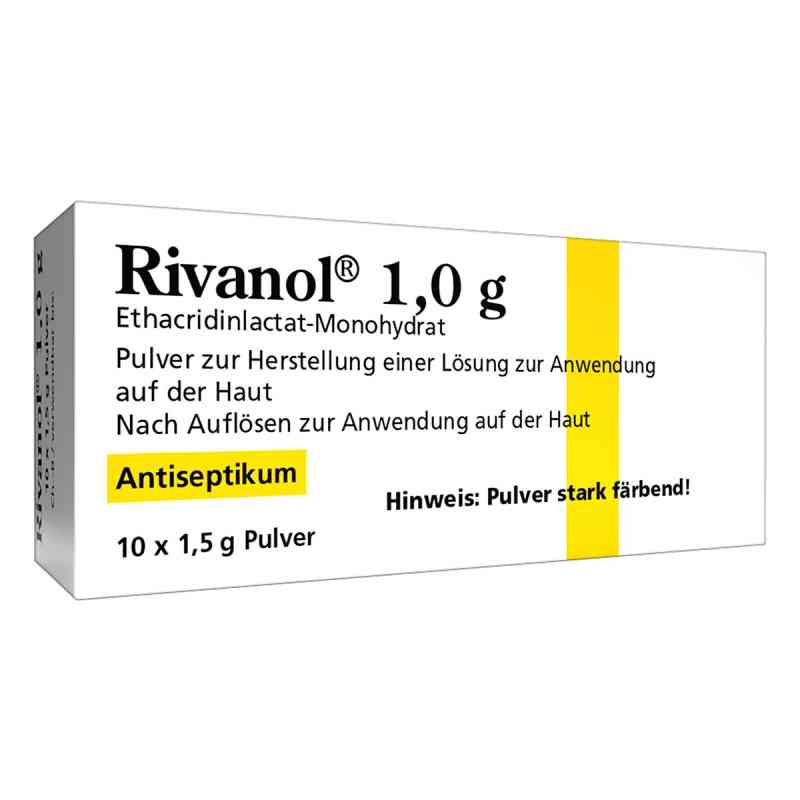 Rivanol 1,0 g proszek 10 szt. kup online | apteka internetowa apo ...