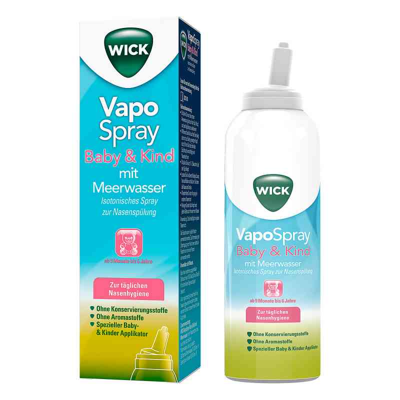 Wick Vapospray® SPRAY DO PŁUKANIA NOSA DLA DZIECI 100 ml