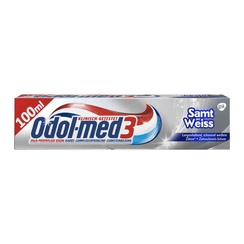 Odol Med 3 Samtweiss Zahnpasta 100 ml | apteka internetowa apo ...