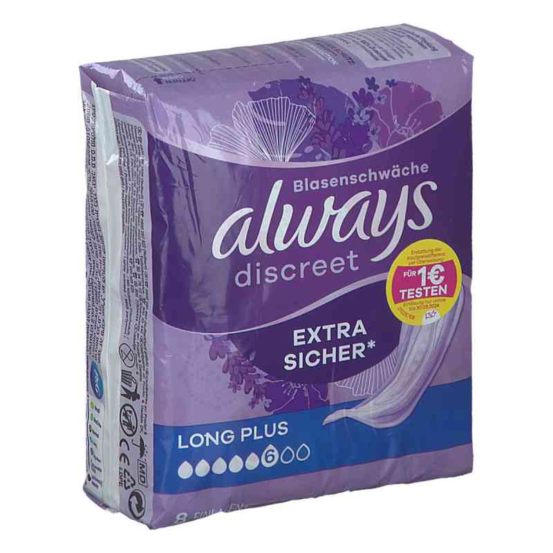Always discreet long plus wkładki 8 szt. kup online