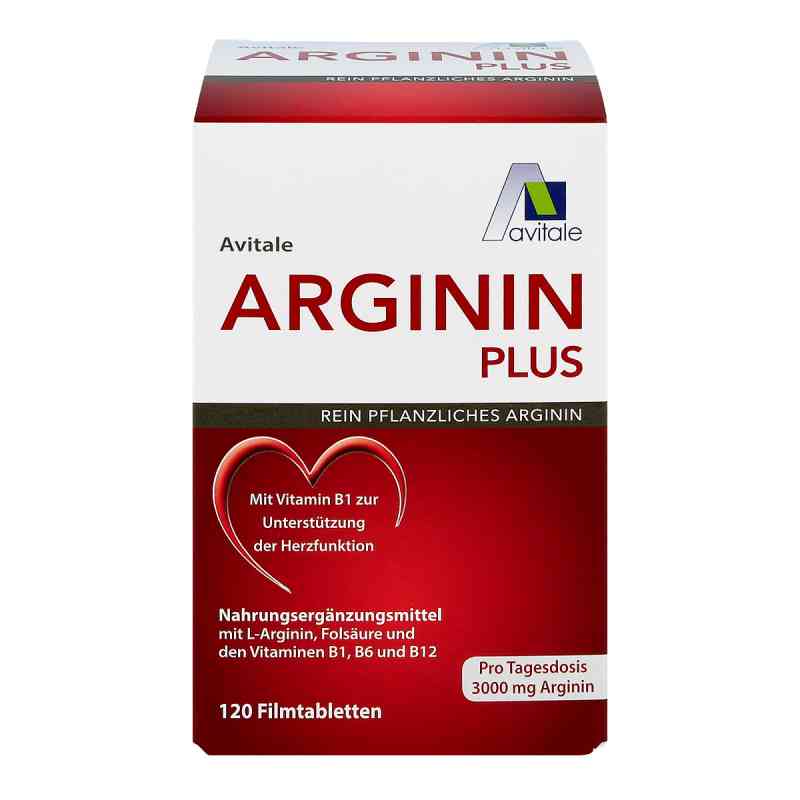 Arginin plus witamina B1+B6+B12+ kwas foliowy tabletki powlekane 120 szt.