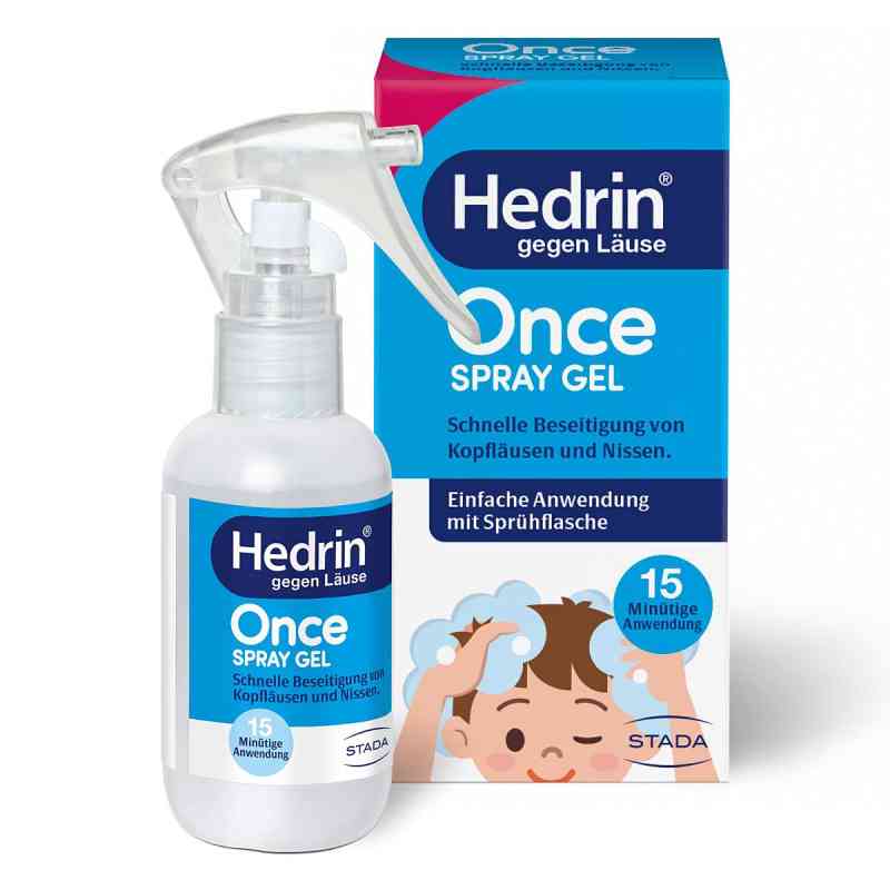 Hedrin Once Spray żel 60 ml kup online | apteka internetowa apo ...