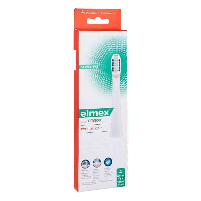 Elmex Proclinical Sensitive końcówki do szczoteczki 4 szt.
