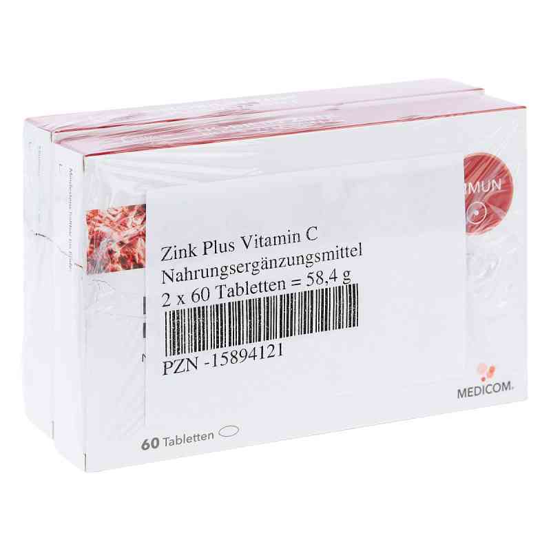 Zink Plus Vitamin C Tabletten 2X60 szt. kup online