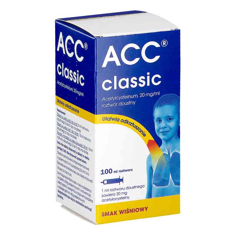 ACC Classic płyn 1 kup online | apteka internetowa apo-discounter.pl
