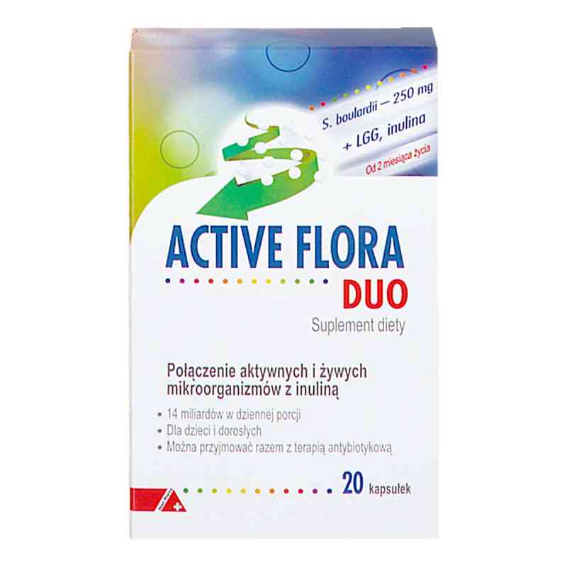 Active Flora DUO kapsułki 20 | apteka internetowa apo-discounter.pl