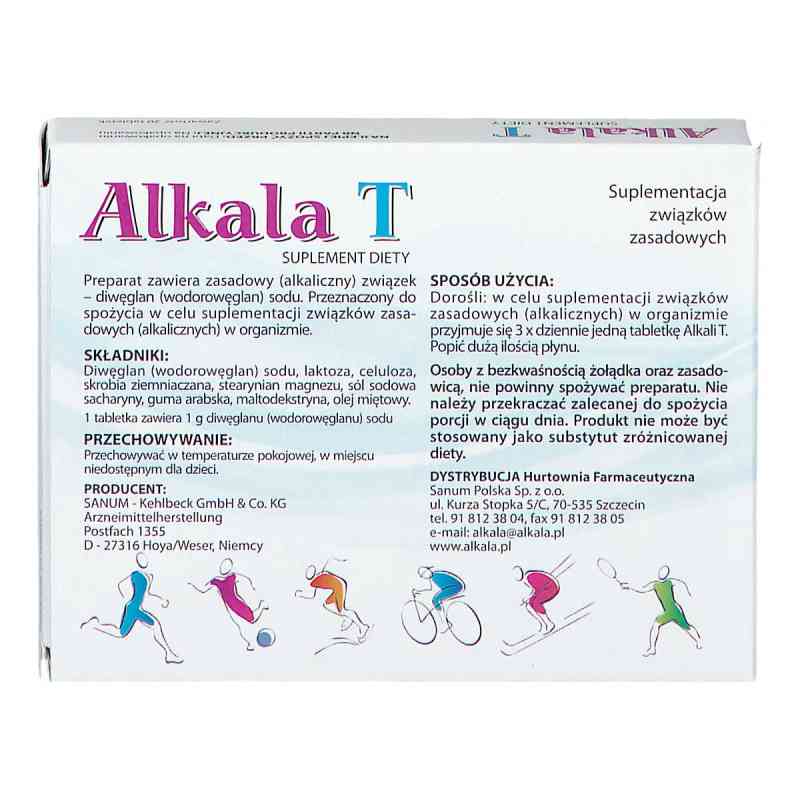 Alkala T tabletki, Alkala T opinie, cena - Apo-Discounter.pl