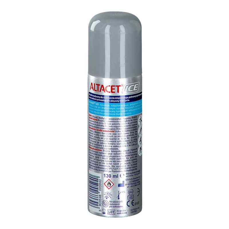 Altacet ICE spray chłodzący na urazy, Altacet w sprayu - Apo-Discounter.pl