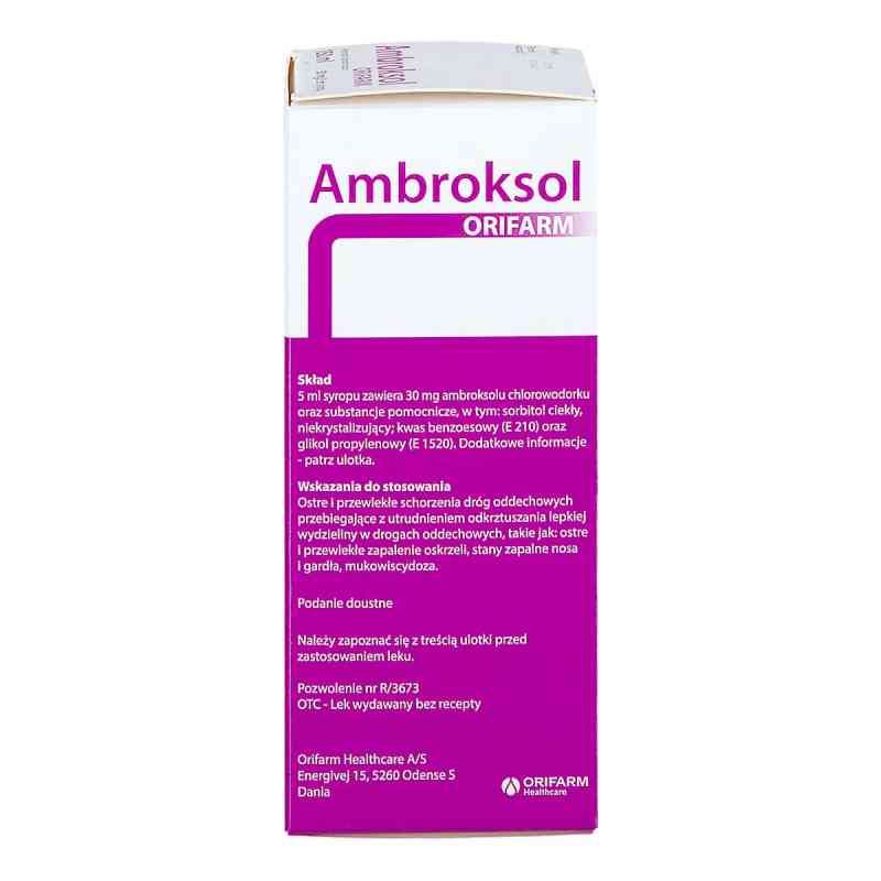 Ambroksol Orifarm syrop 150 ml kup online | apteka internetowa apo ...