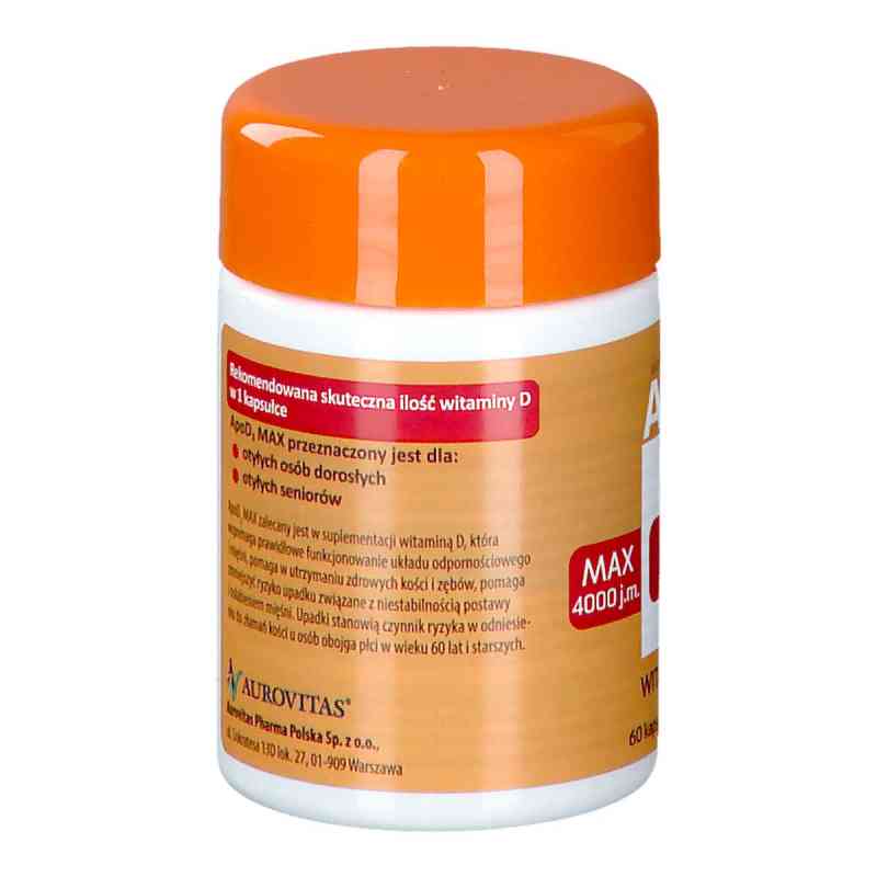 ApoD3 Max kapsułki 60 | apteka internetowa apo-discounter.pl