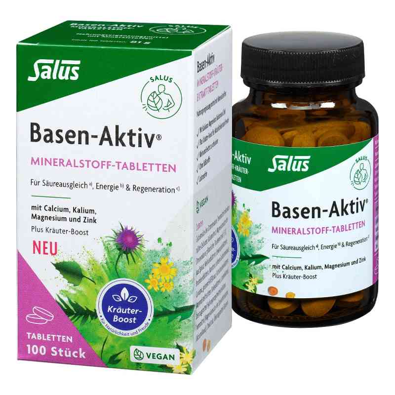 Basen Aktiv Mineralstoff-kräuter-extrakt-tabletten 100 szt.
