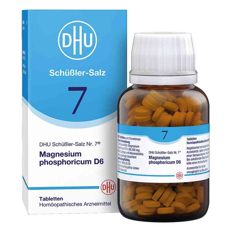 Biochemie DHU 7 Fosforan magnezu D6, tabletki 420 szt. Biochemie DHU 7 Fosforan magnezu D6, tabletki 420 szt.