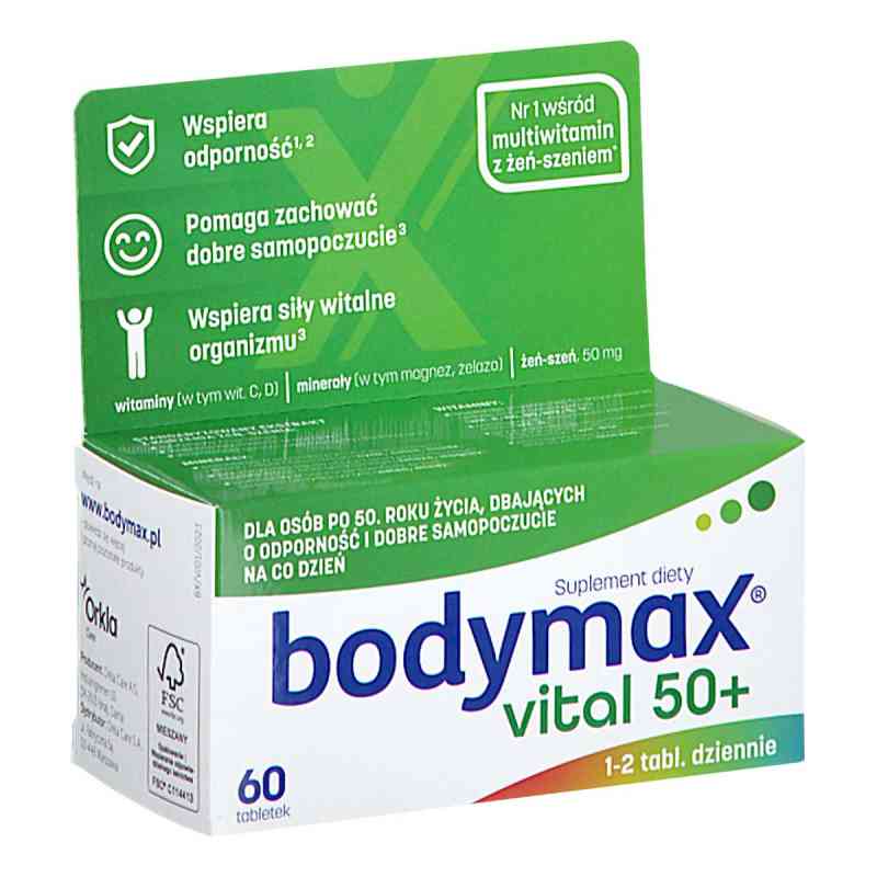 BODYMAX Vital 50+ tabletki 60 kup online | apteka internetowa apo ...