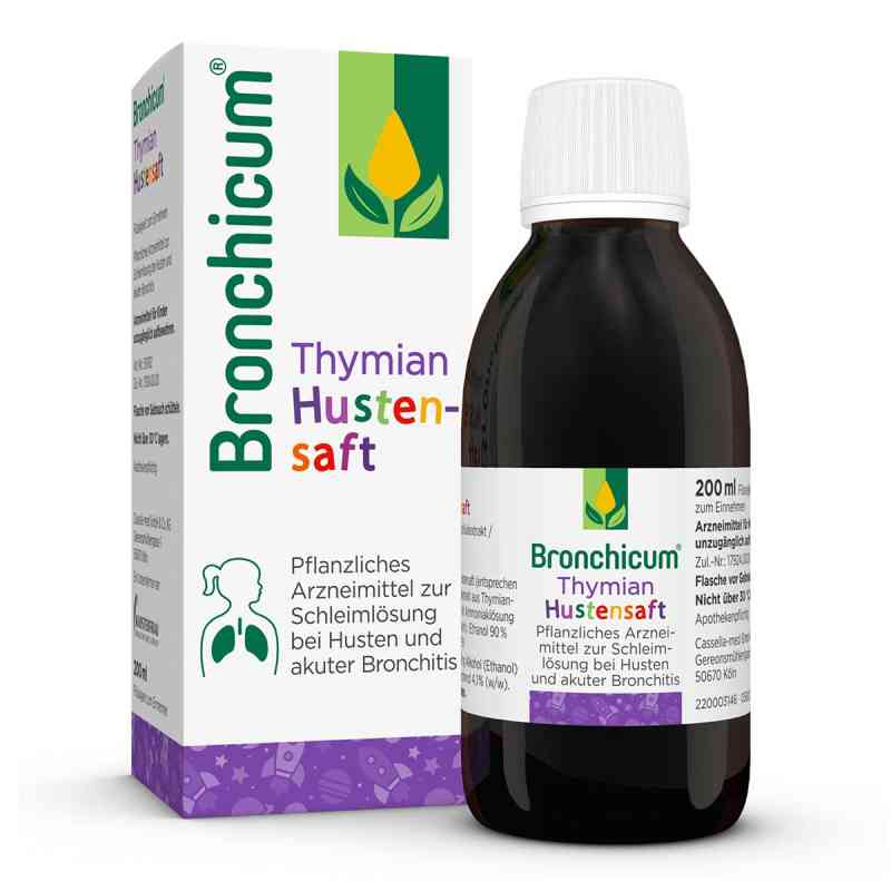 Bronchicum — syrop tymiankowy na kaszel 200 ml kup online