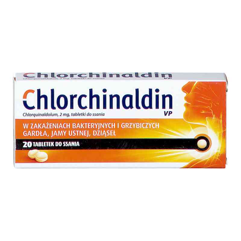 Chlorchinaldin VP 20 tabl. | apteka internetowa apo-discounter.pl