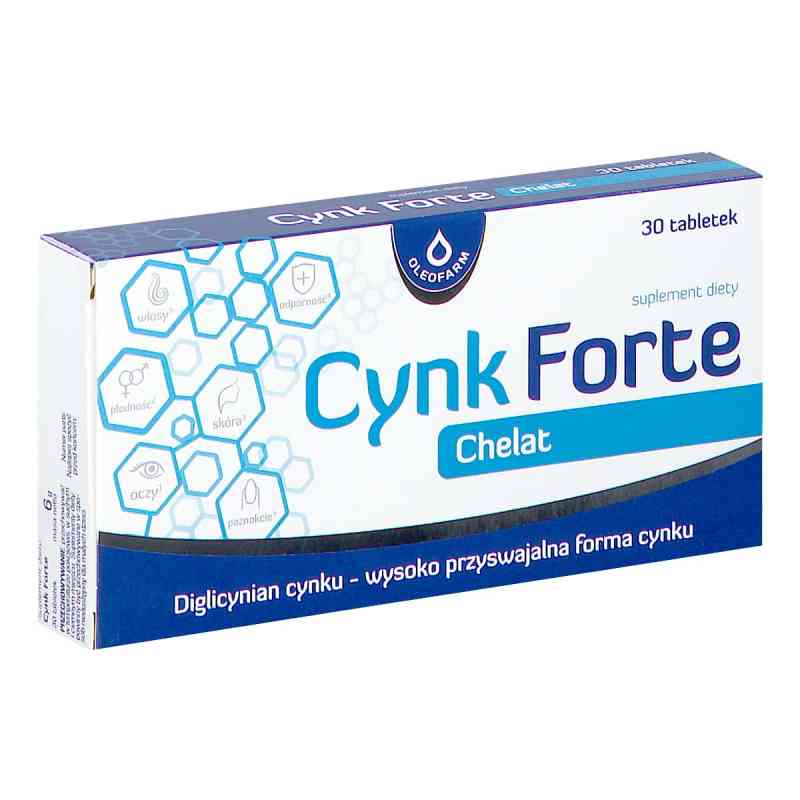 Cynk Forte tabletki 30 kup online | apteka internetowa apo-discounter.pl