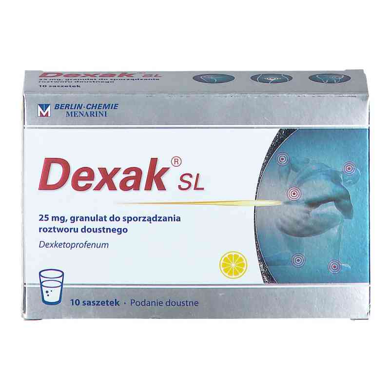Dexak SL saszetki 10 kup online | apteka internetowa apo-discounter.pl