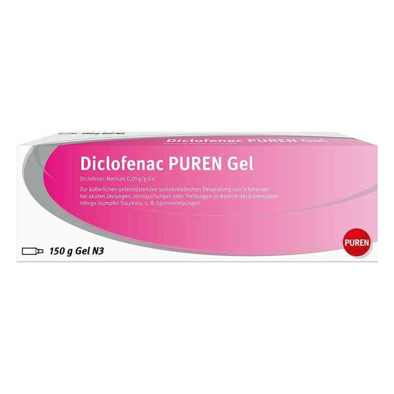 Diclofenac Puren żel 150 g kup online | apteka internetowa apo-discounter.pl
