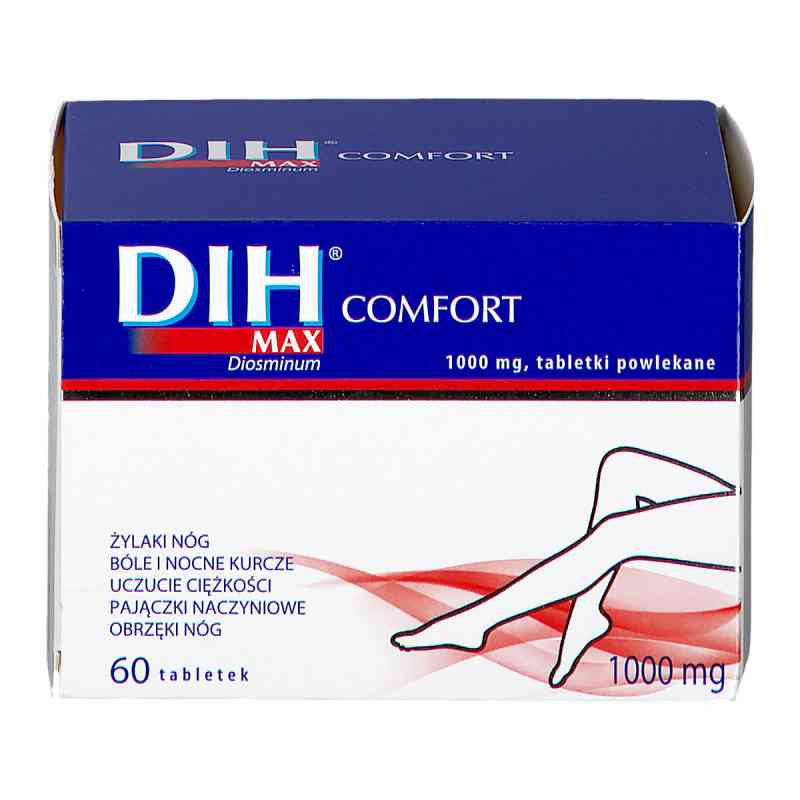DIH Max Comfort 1000 mg 60 kup online | apteka internetowa apo ...
