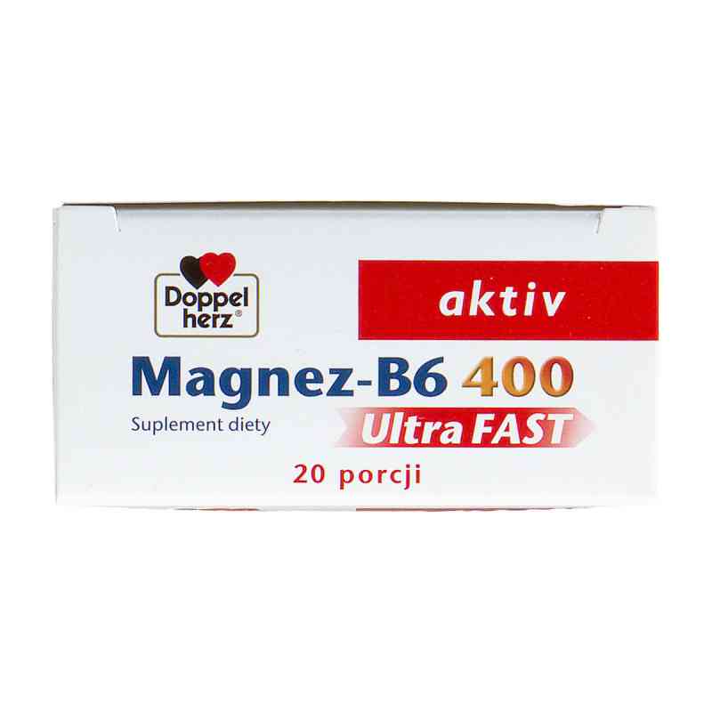 Doppelherz magnez Ultra Fast, magnez B6 400 Ultra Fast - Apo-Dicounter.pl