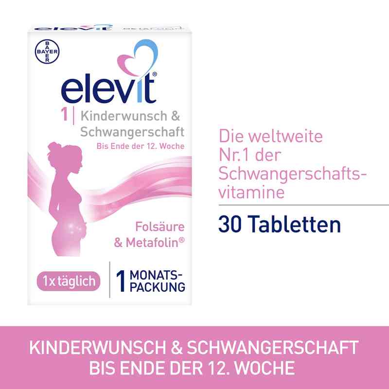 Elevit 1 dla kobiet starających się o dziecko, tabletki 30 szt.