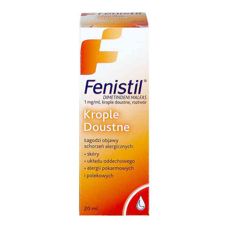 Fenistil krople doustne, Fenistil w kroplach cena, opinie - Apo ...