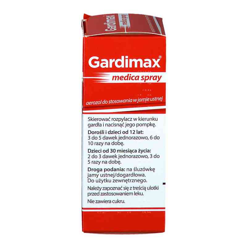 Gardimax Medica Spray 30 ml kup online | apteka internetowa apo ...