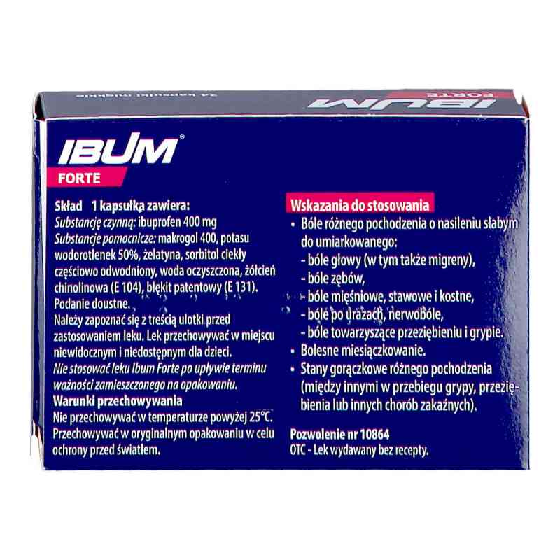 Ibum Forte kapsułki 24 kup online | apteka internetowa apo-discounter.pl